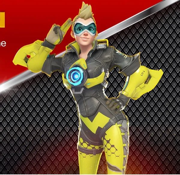 Overwatch 2 McDonald's Meal exclusive Tracer skin is from 2018