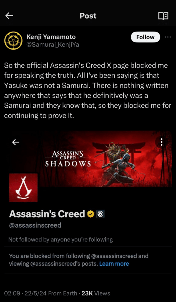 Japanese Gamers Boycott Ubisoft Over New Assassin's Creed Game