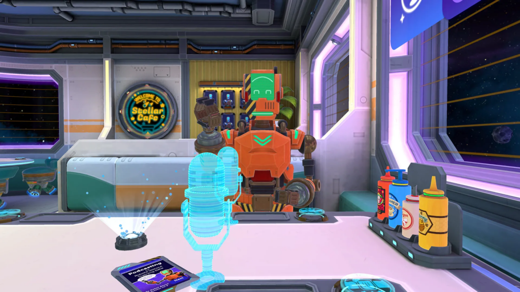 Stellar Café Review – Talking to Sentient AI in VR | POPTOPIC